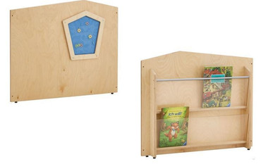 rise.upp Mesh Maze & Shelf Play Panel Partition |Play Panels