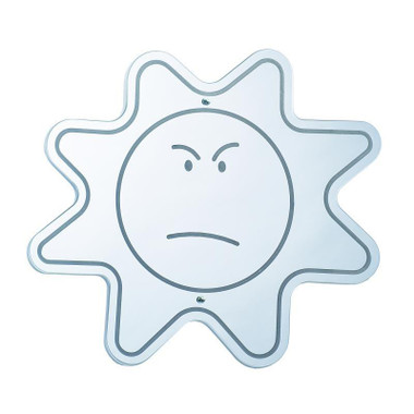 Angry Face Mood Mirror - Emotional Awareness Classroom Mirror