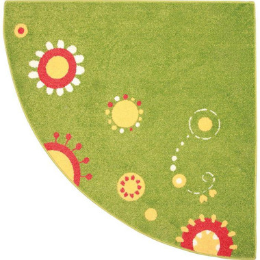 Meadow Corner Carpet - Colorful Nature Rug for Classroom