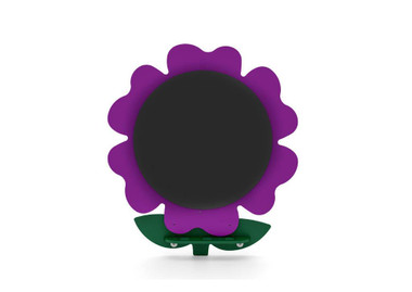 Fiona Purple Flower Chalkboard - Art Drawing Board for Kids