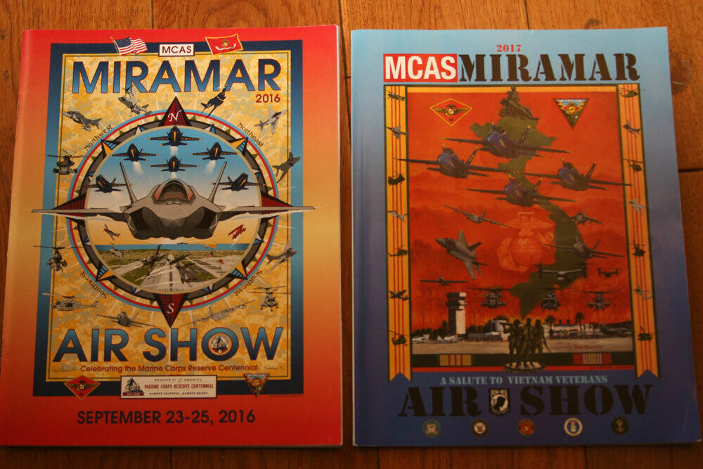 MCAS MIRAMAR 2016 & 2017 Air Show Programs Marine Corps Vietnam ...