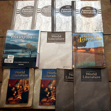 BEKA Books WORLD & AMERICAN LITERATURE Homeschool BJU PRESS Classics ...
