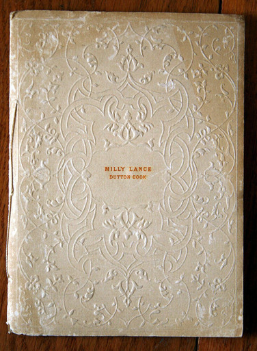 MILLY LANCE by Dutton Cook c. 1925 Mossant, Vallon & Co. Antique Book ...