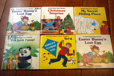 Lot of 6 First-Start Easy Reader Children's Books 1970/1980 Troll ...