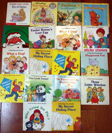 Lot of 14 First-Start Easy Reader Children's Books Troll Associates ...