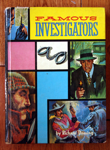 FAMOUS INVESTIGATORS by Richard Deming 1963 Whitman Real Life Stories ...