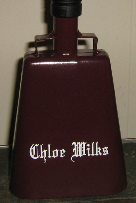 Custom engraved cowbells | Personalize a cowbell as a gift