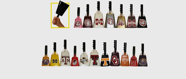 Cowbells with Handles for Sale | Cowbell Central