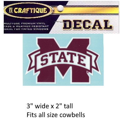 Mississippi State decal | M-State