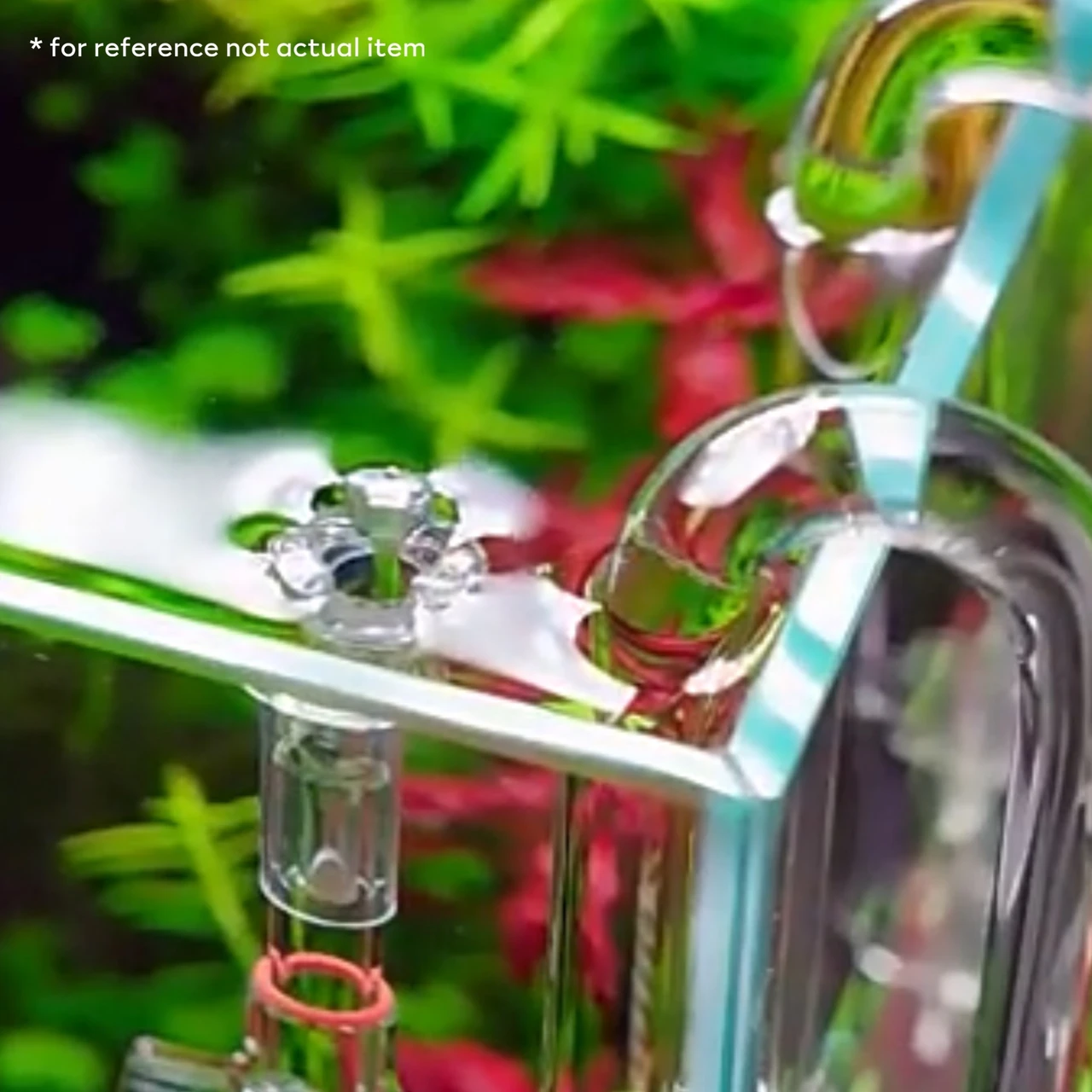 GLA 17mm Nano Glass Lily Pipe Set - Lily Style for Nature Aquariums