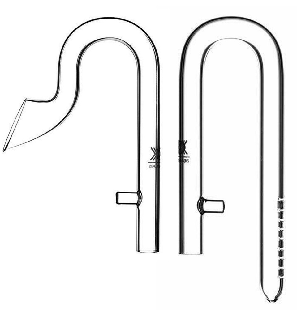 Glass Aquarium Filter Pipes - Green Leaf Aquariums | GLA