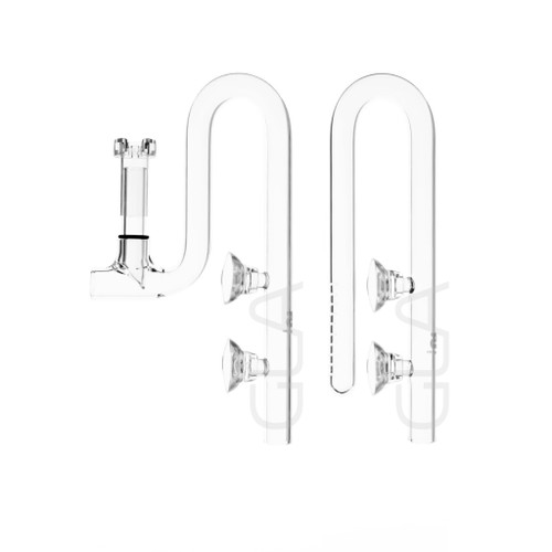 Aquarium Nano Pipe Set - Inflow & Outflow with Surface Skimmer (13mm) - GLA