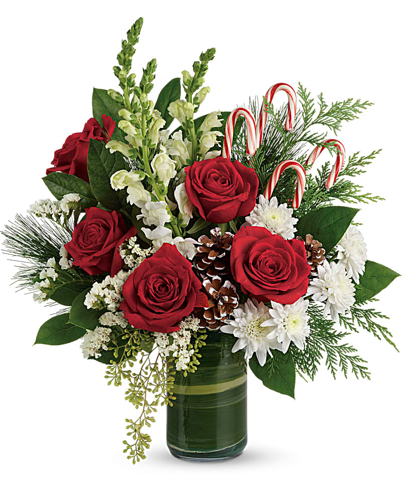 Teleflora Festive Pines Bouquet