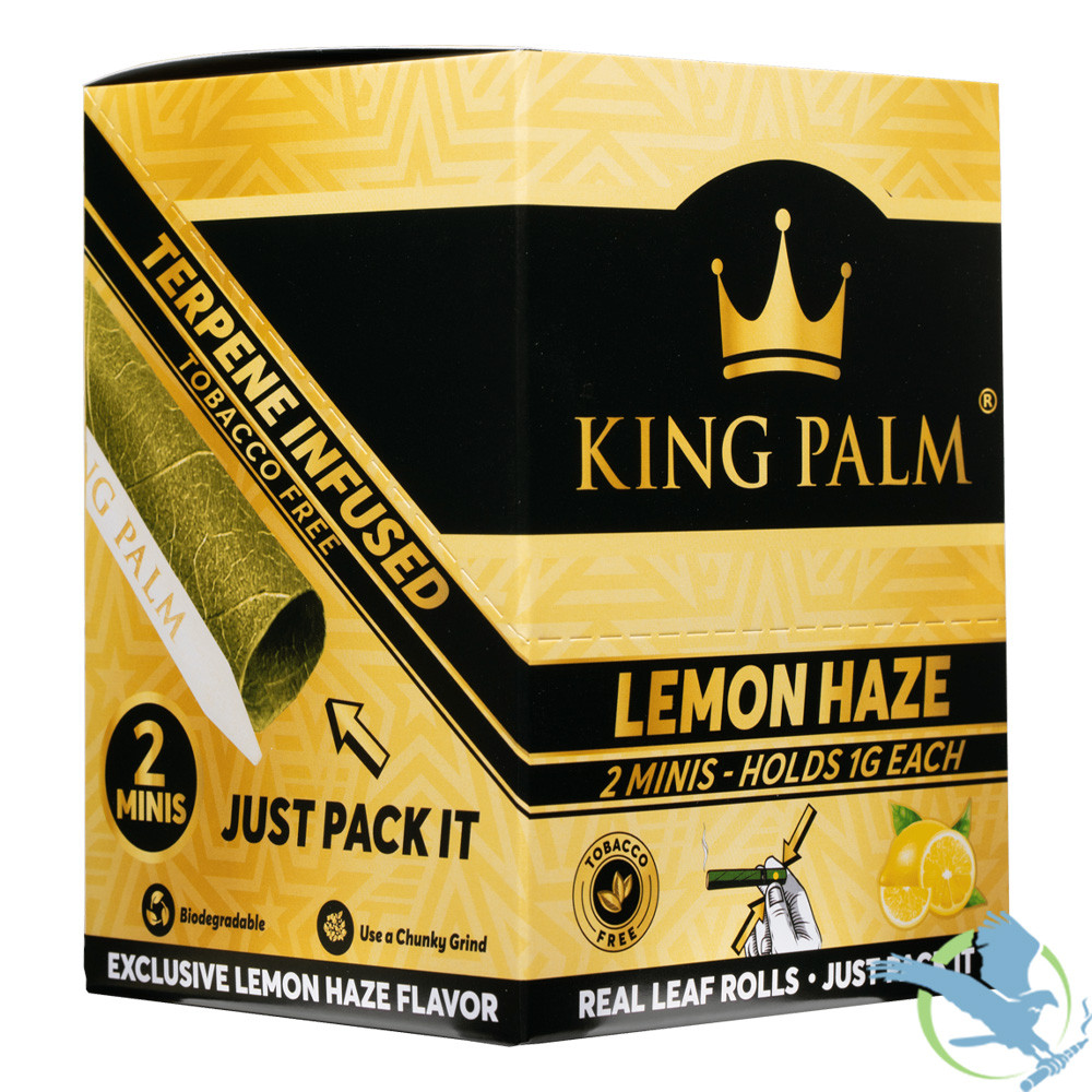 King Palm Flavors Mini Rolls - Display of 20 Pouches