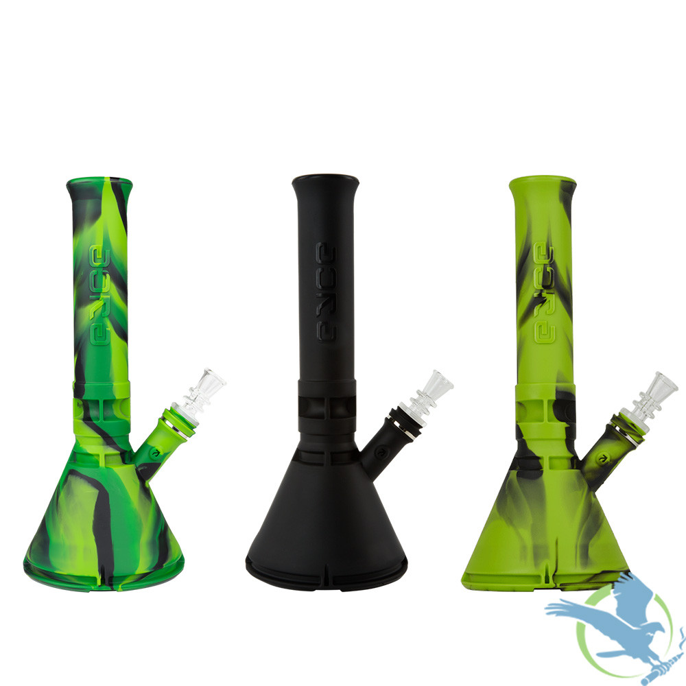 Eyce Platinum Cured Silicone Beaker Water Pipe - Assorted Colors ...