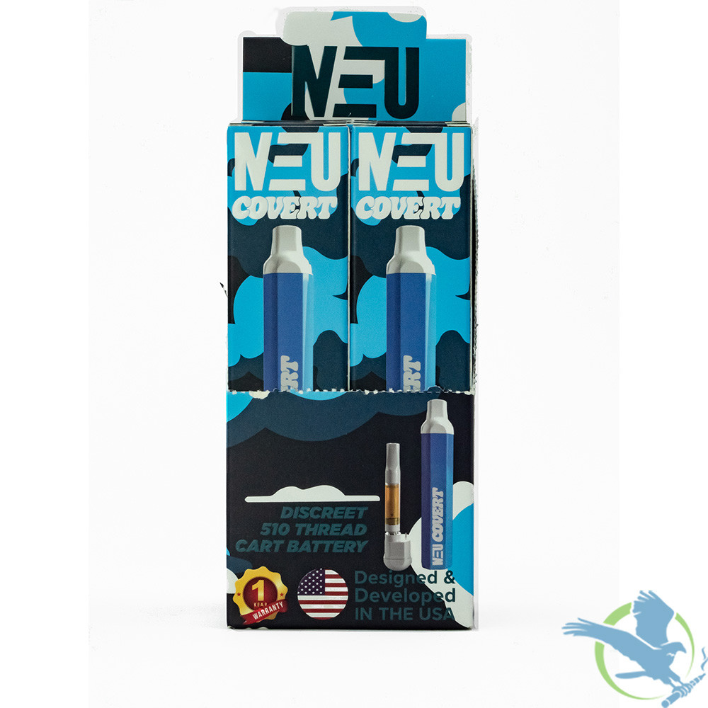 Neu Covert 320mAh Variable Voltage 510 Thread Rechargeable Cartridge ...