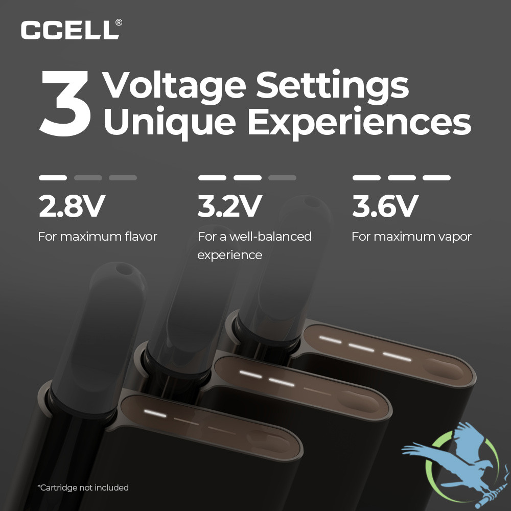 CCELL Palm Pro 500mAh Variable Voltage 510 Thread Battery