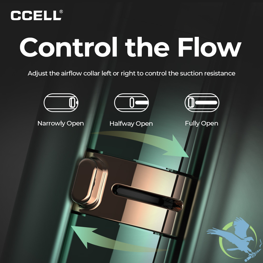 CCELL Palm Pro 500mAh Variable Voltage 510 Thread Battery