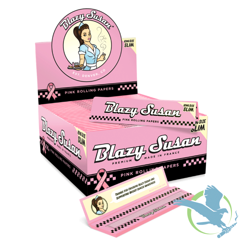 Blazy Susan Pink Rolling Papers
