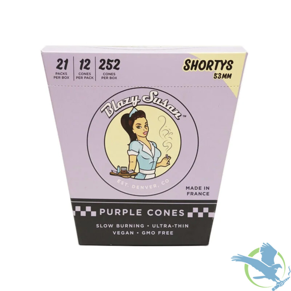 Blazy Susan Purple Premium Pre-Rolled Cones