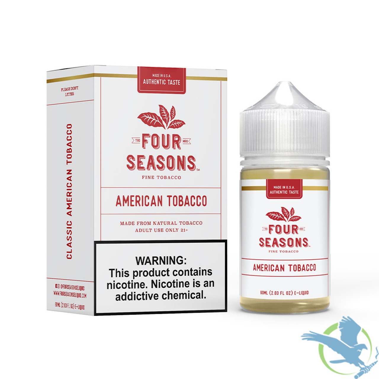 Four Seasons Fine Tobacco E Liquid 60ml