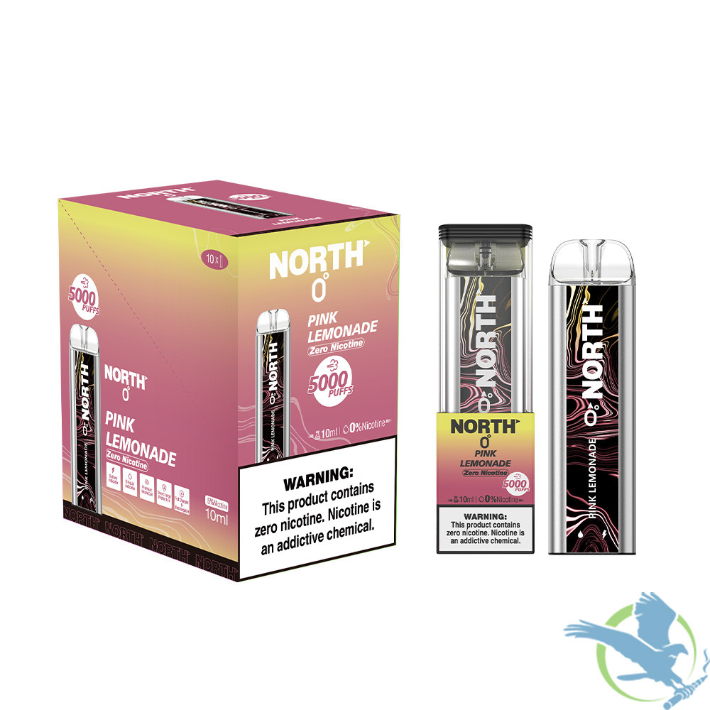 North Vape 10ML 5000 Puffs 550mAh Prefilled Zero Nicotine Disposable