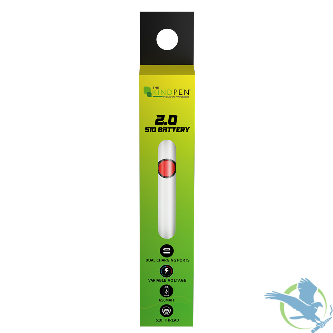 The Kind Pen 20 650mah Variable Voltage 510 Thread Battery
