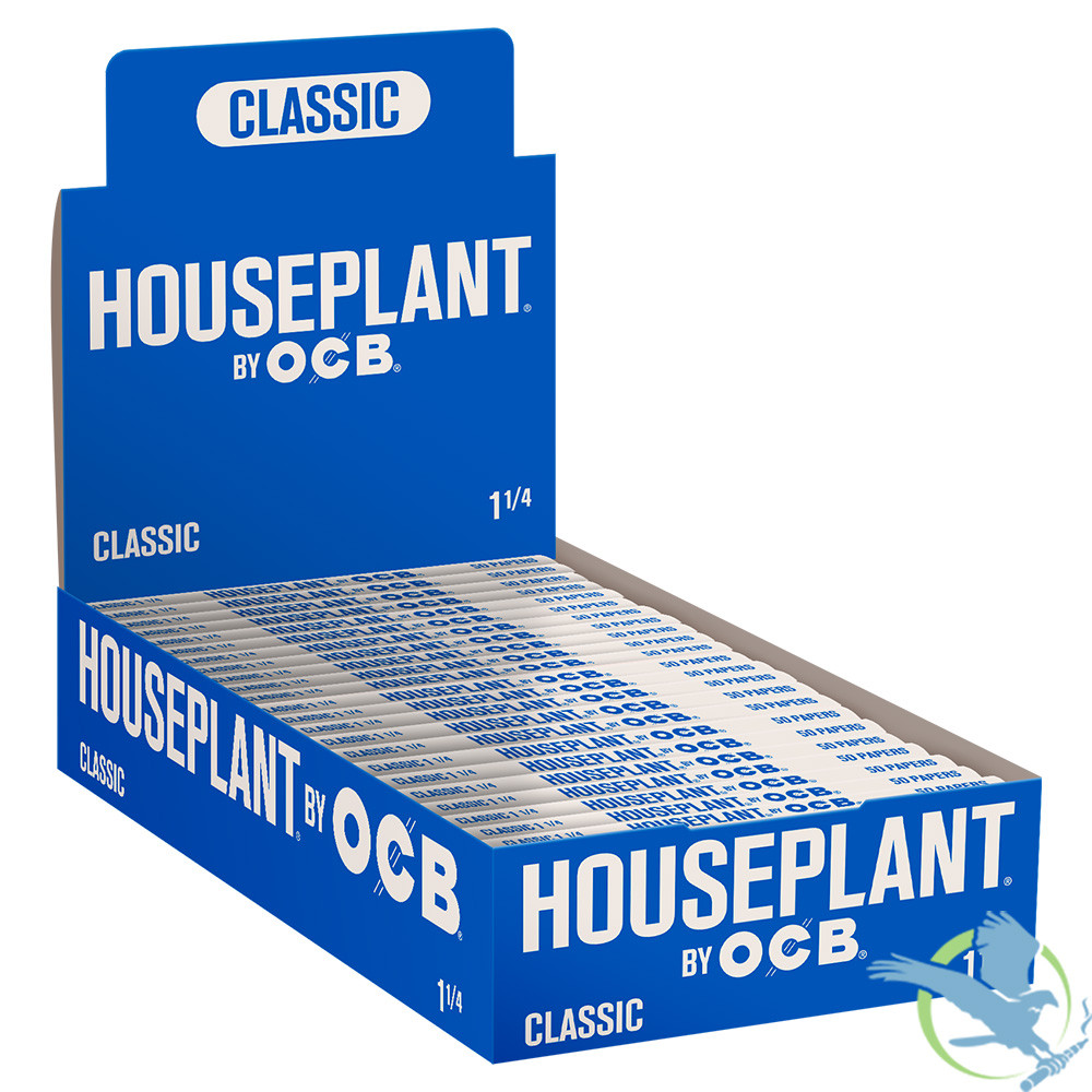 Houseplant By OCB Bamboo Rolling Papers 1 1/4 Size