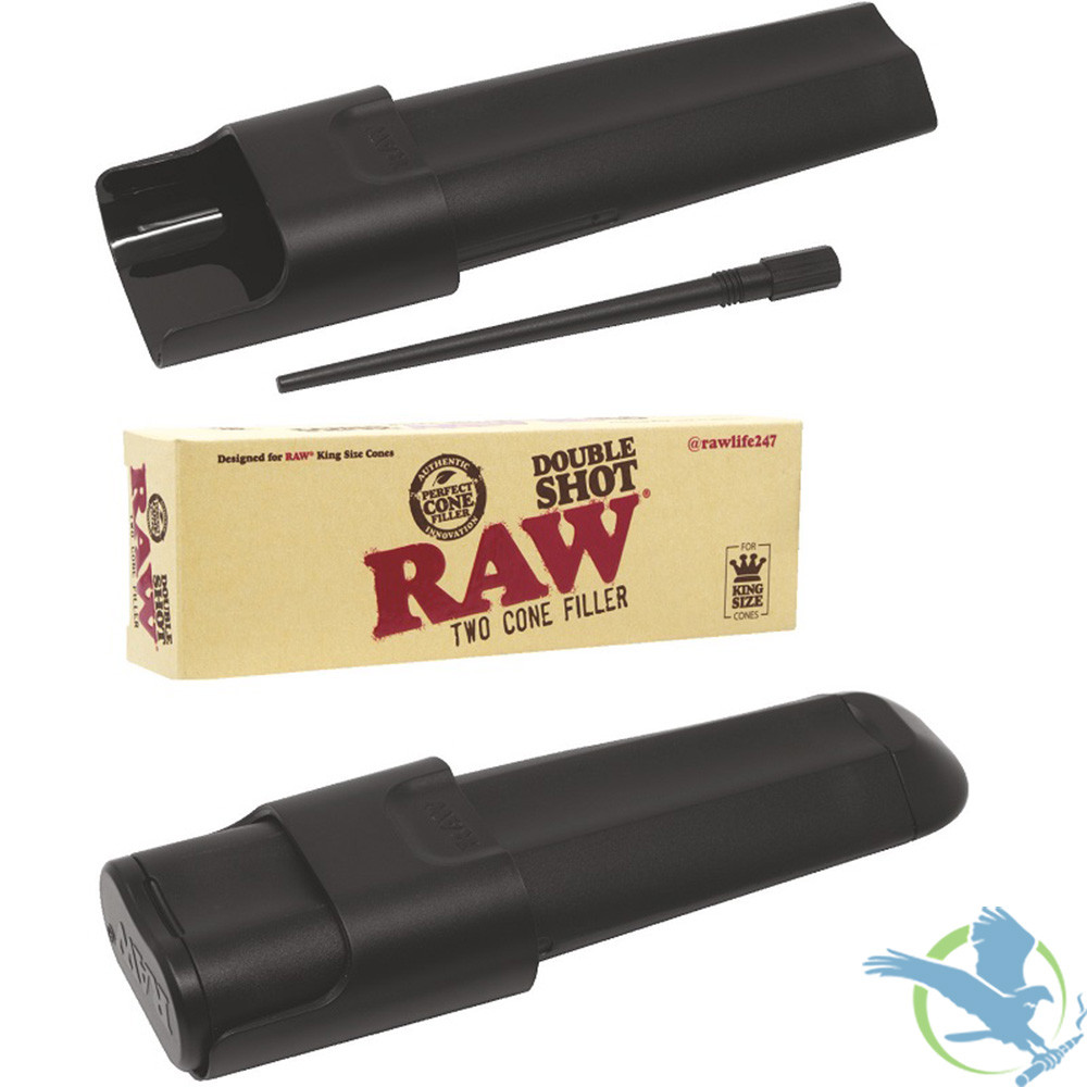 RAW Double Shot Two Cone Filler King Size