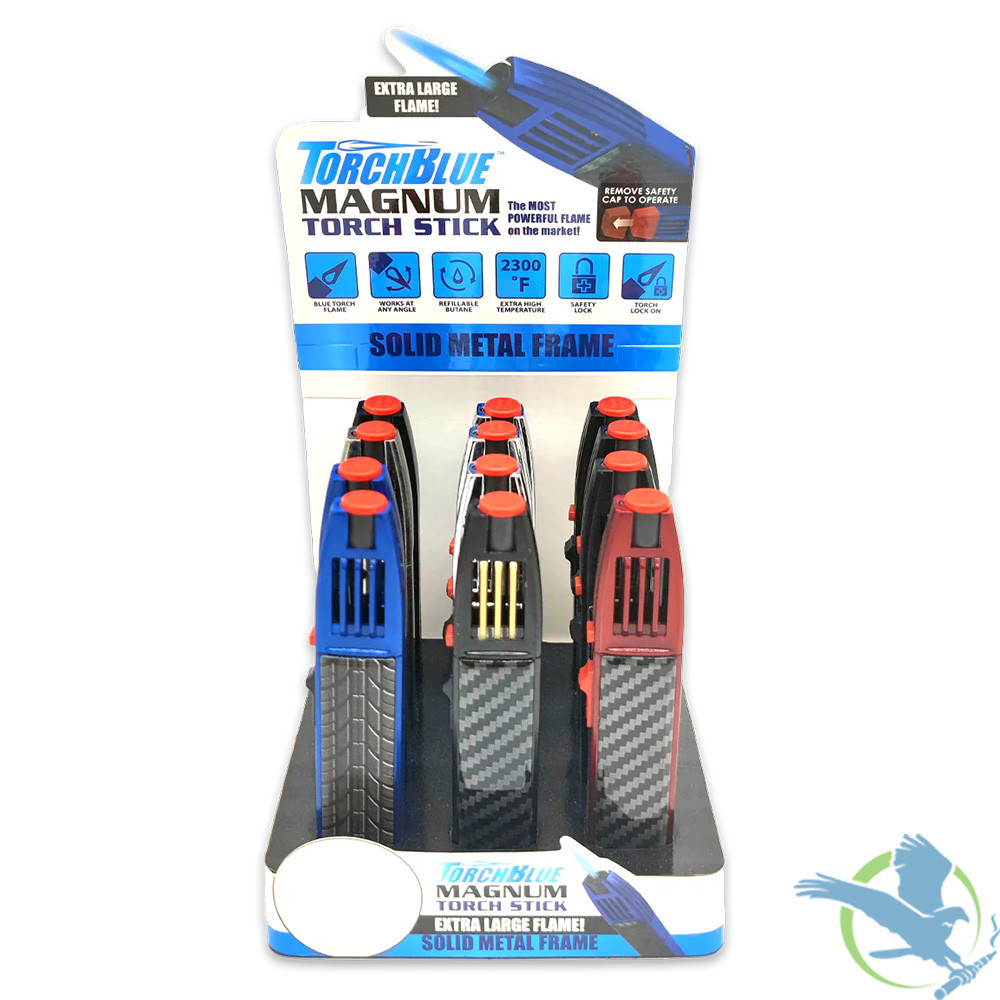 Torch Blue Magnum Zinc Torch Stick Lighter