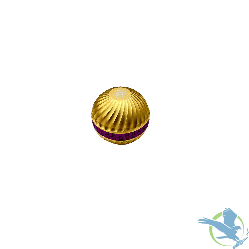 Shredder Large Grinder Round Shape - Style 48 - 61mm - 4 Part