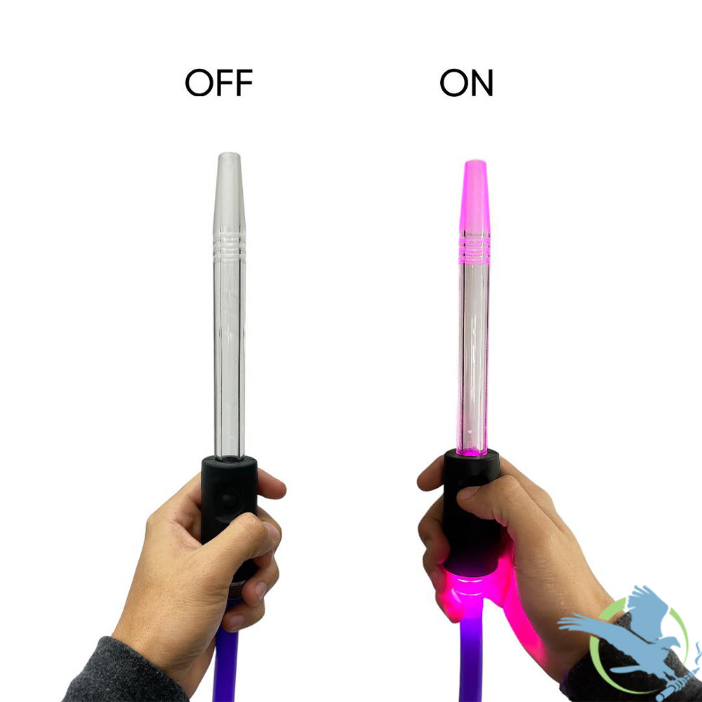 DUD Hookah Wonka Silicone Hose With LED Light