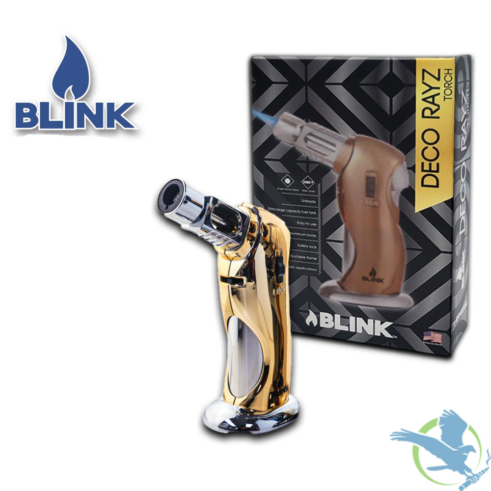 Blink Deco Rayz Blast Torch Butane Gas Lighter