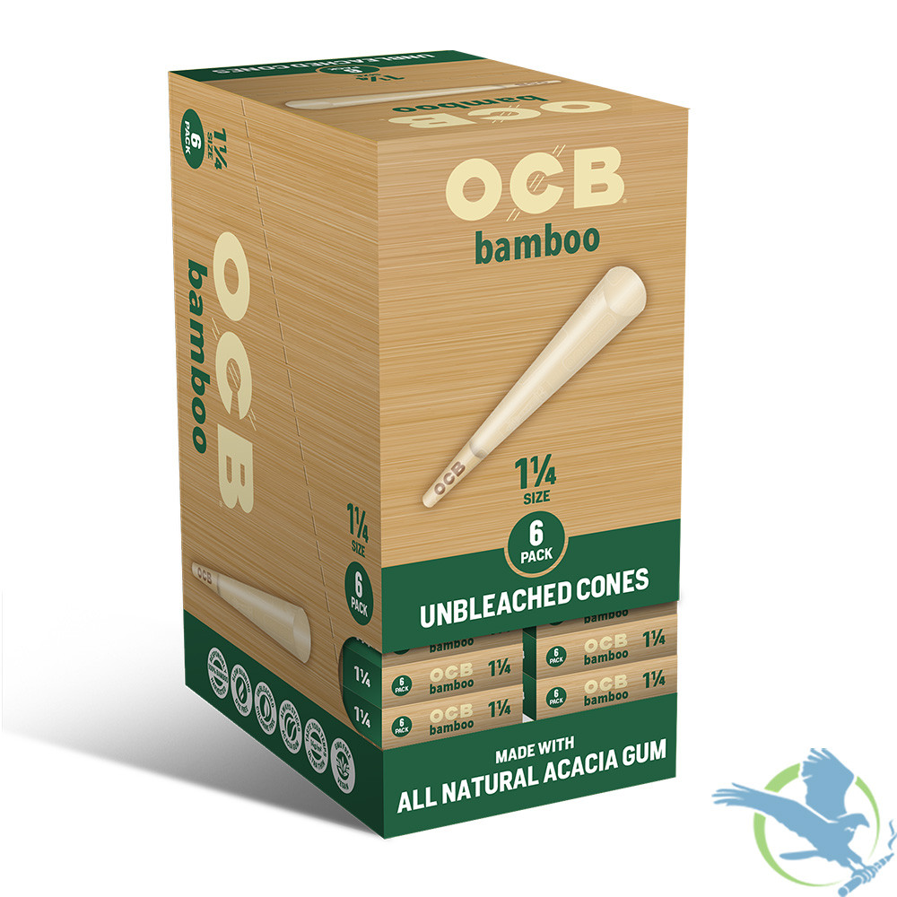 OCB Unbleached Pre-Rolled Cones