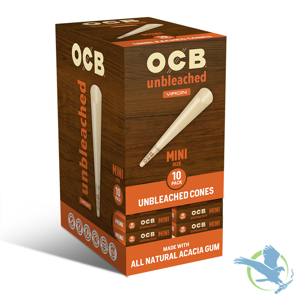 OCB Unbleached Pre-Rolled Cones