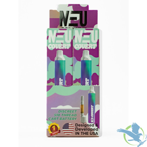 Neu Covert 320mAh Variable Voltage 510 Thread Rechargeable Cartridge ...