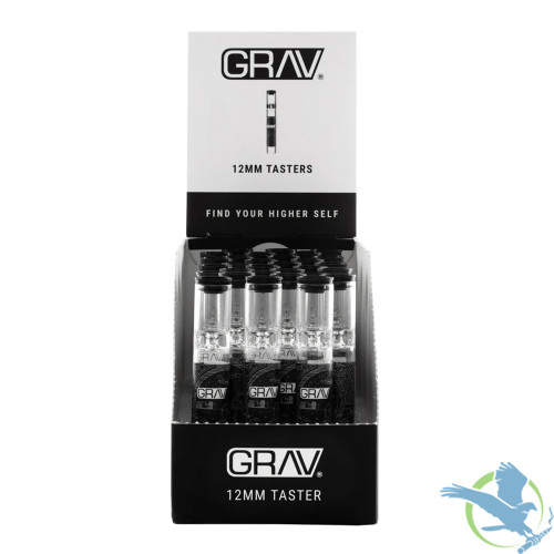 GRAV Glass Tasters One Hitter Chillum Hand Pipe - 12MM