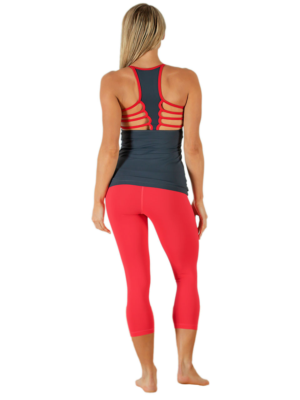 Red Yoga Pants for Women | Gym Clothes