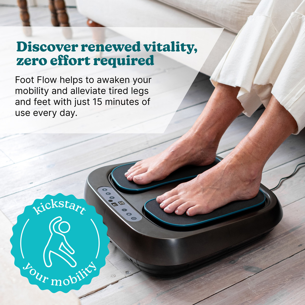 Foot Flow Mobility Booster | Homedics