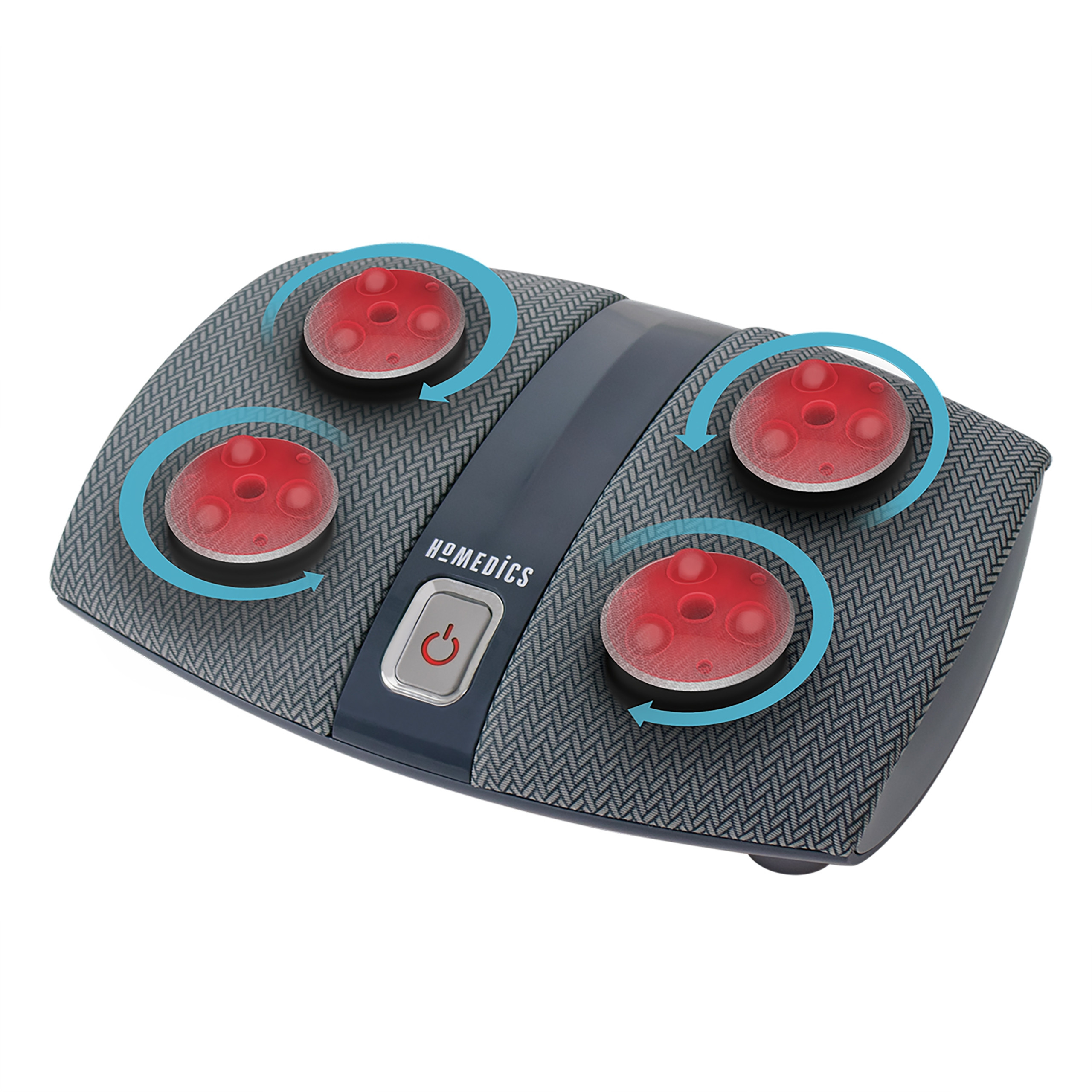 Massage Dual Shiatsu Foot Massager With Heat Homedics