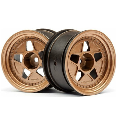 HPI Tarmac R40 Wheel Bronze 52x31mm 15mm Offset 2 pieces RS4 Sport 3 ...
