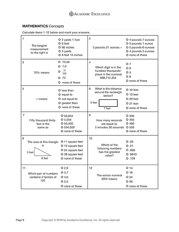 Cat Prep Pack And Study Guide Grade 6 Pdf Download