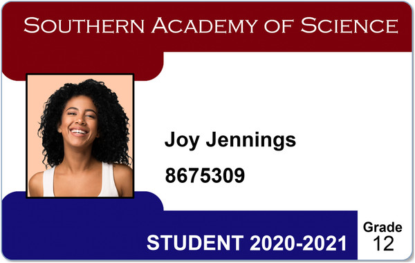 Student Custom High Quality Photo ID Card