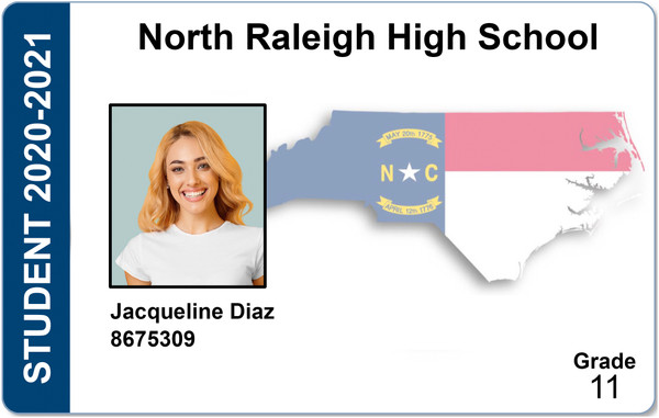 Student Custom High Quality Photo ID Card