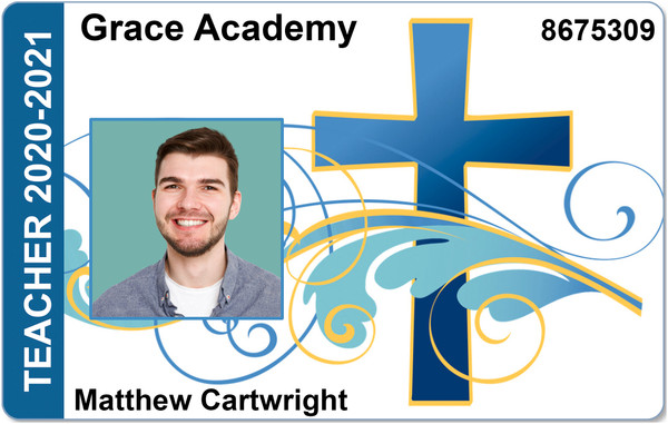 Teacher/Staff Custom High Quality Photo ID Card