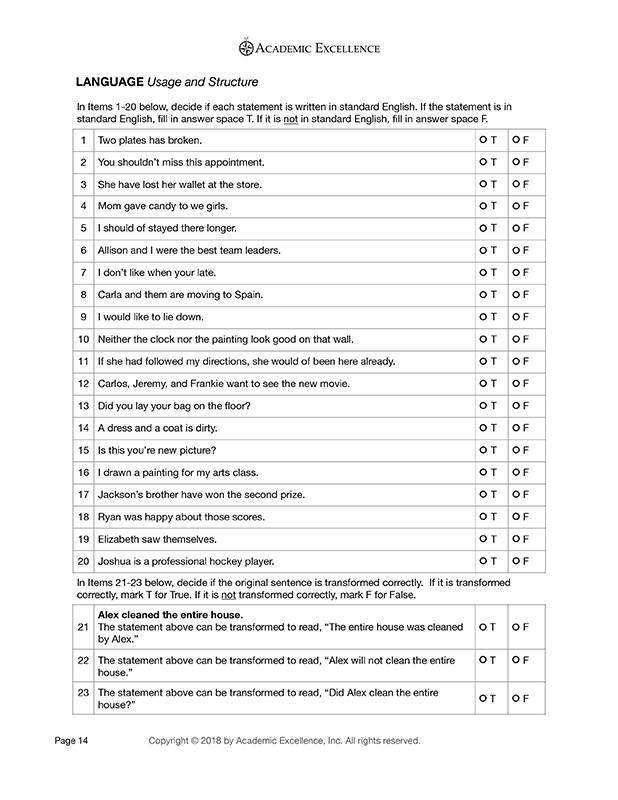 CAT Prep Pack and Study Guide: Grade 10 - PDF Download