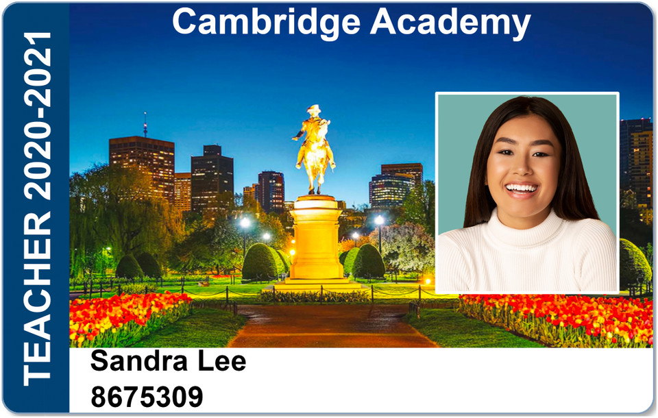 Teacher/Staff Custom High Quality Photo ID Card