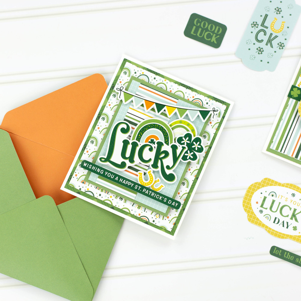 Lucky Charm Card Digital Instructions - Echo Park Paper Co