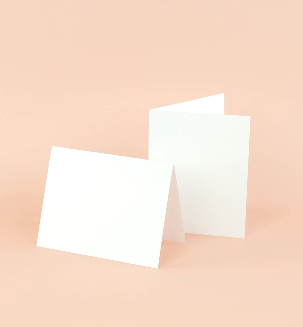 A2 Scored Horizontal Card Base Set - Echo Park Paper Co