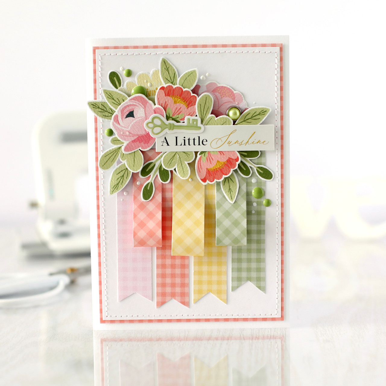 Gingham Cards Digital Instructions